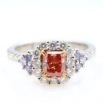 Argyle 0.15ct Natural Loose Fancy Deep Purple Pink 5PP Color Diamond ...