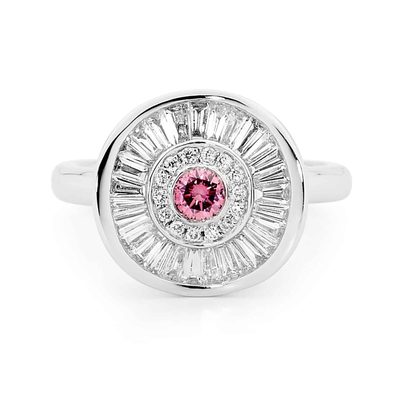 Blushing Brilliance: Unveiling the Enchanting Allure of Round Pink ...