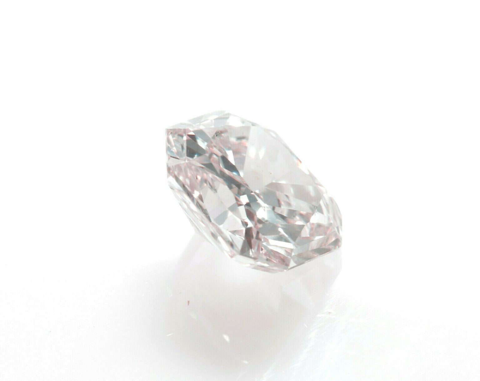 Argyle 0.52ct Natural Loose Fancy Very Light Pink Color Diamond Radiant ...