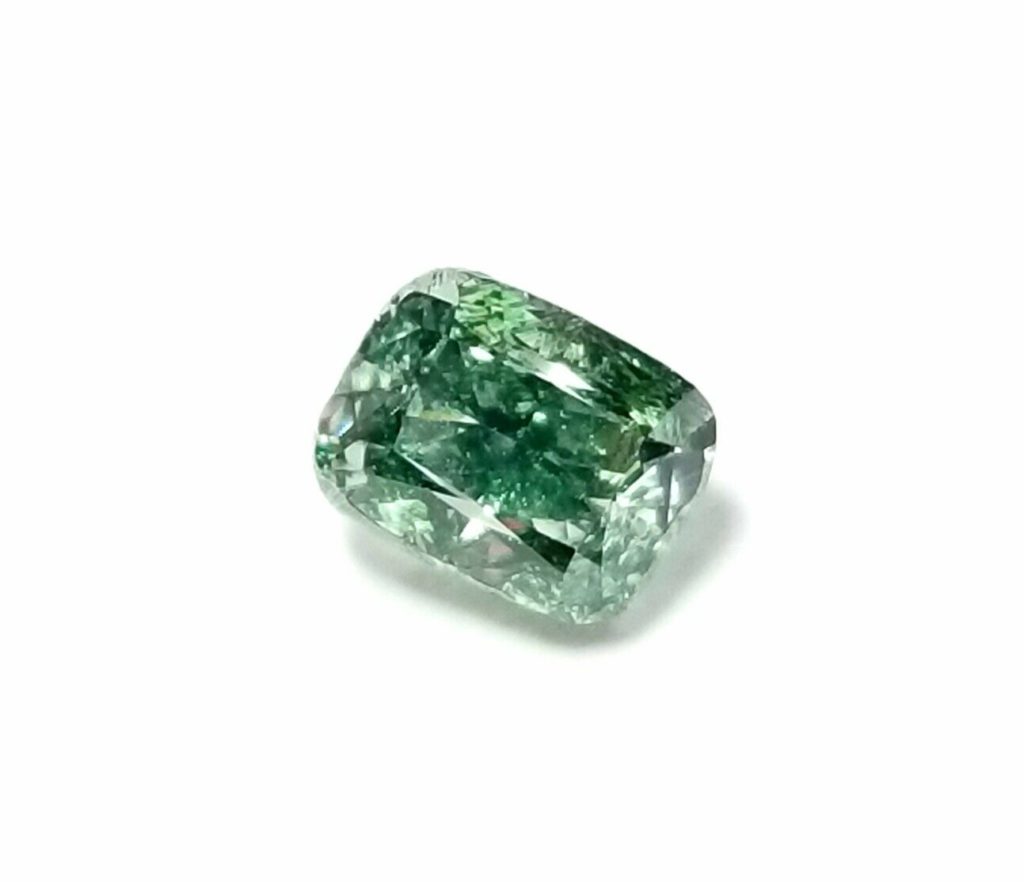 0.44ct Green Diamond - Natural Loose Fancy Deep Blue Green Color AGT ...