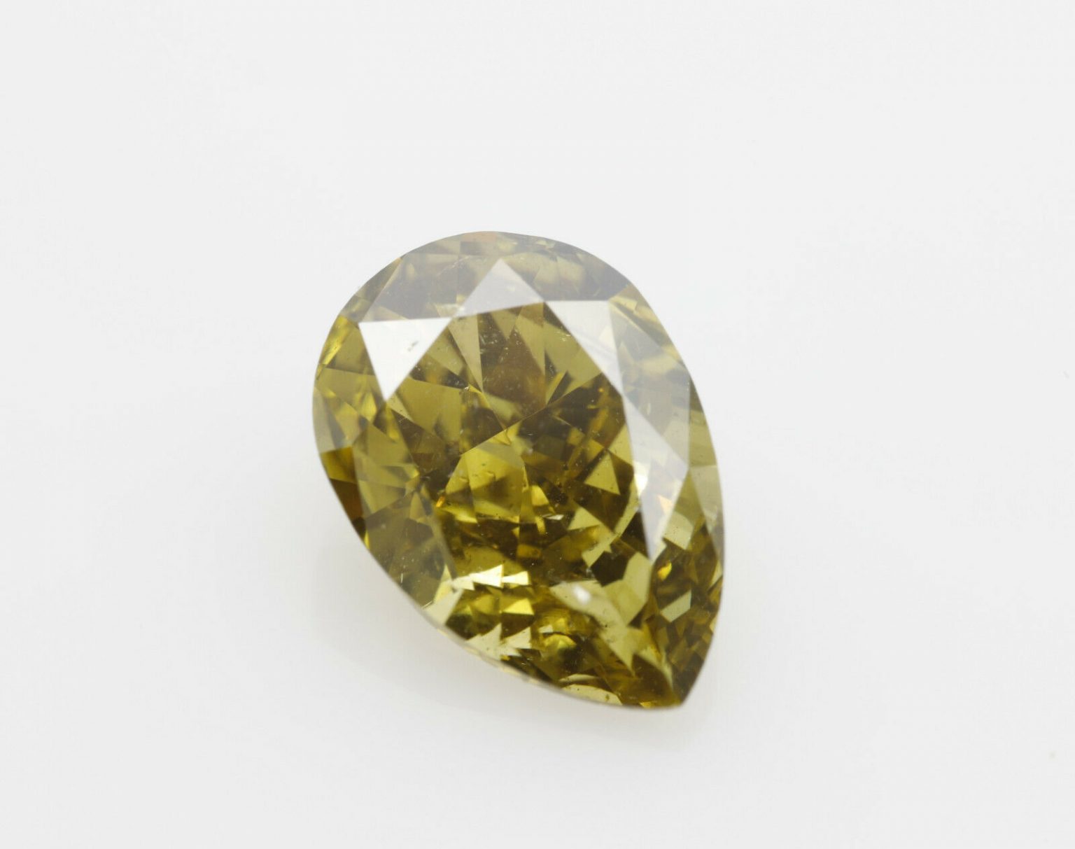 Chameleon Diamond 1.00ct Natural Loose Fancy Green Yellow Color Diamond ...