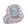 Shop Color Diamond Engagement Ring - Pink Blue & Argyle Rings