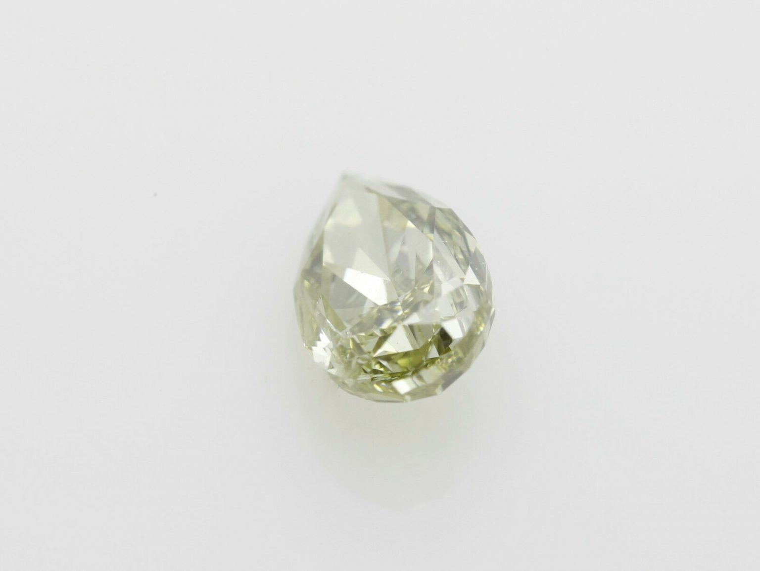 Chameleon Diamond 0.34ct Natural Loose Fancy Green Color Diamond GIA Pear