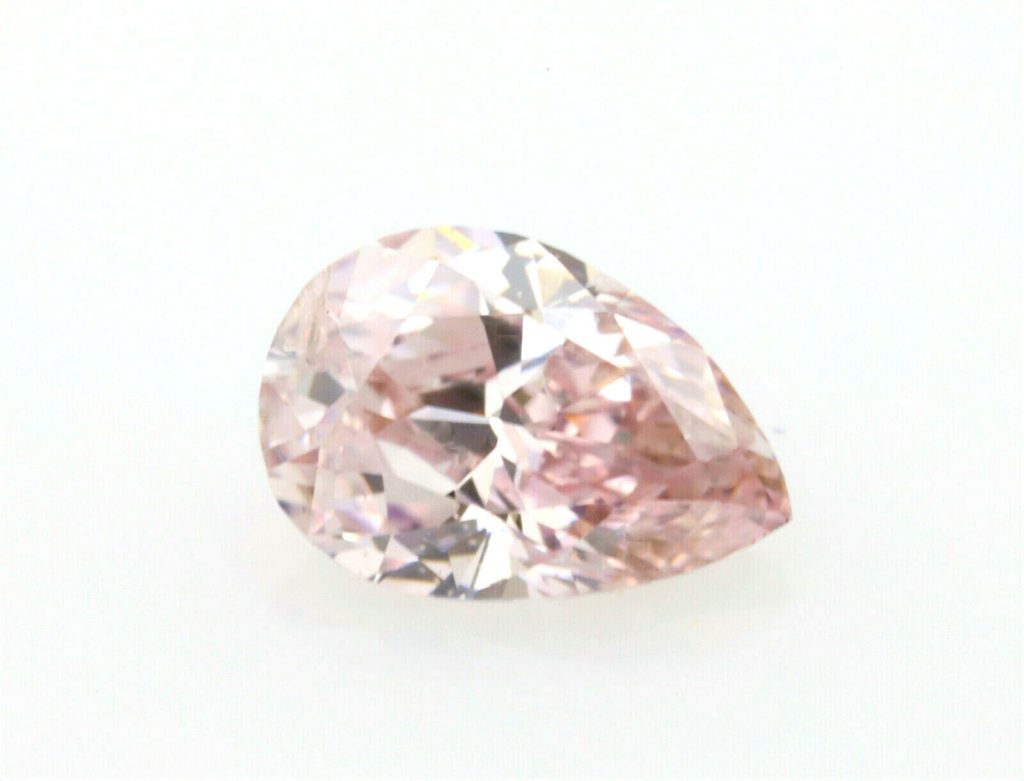 ARGYLE 0.26ct Pink Diamond - Natural Loose Fancy Pink GIA 5PP Pear 8P ...