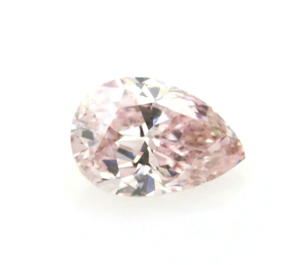 ARGYLE 0.26ct Pink Diamond - Natural Loose Fancy Pink GIA 5PP Pear 8P ...