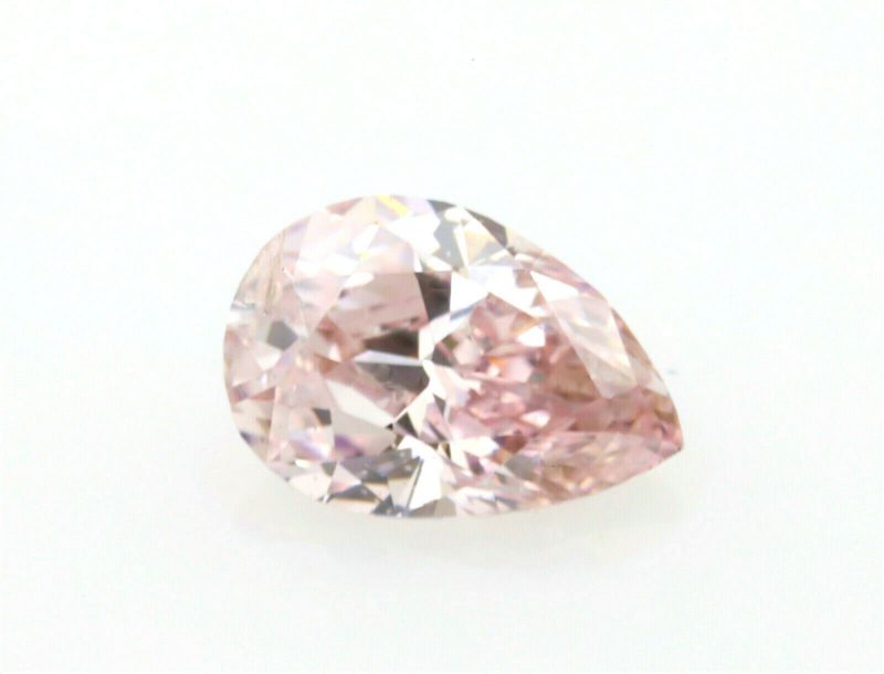 ARGYLE 0.26ct Pink Diamond - Natural Loose Fancy Pink GIA 5PP Pear 8P ...