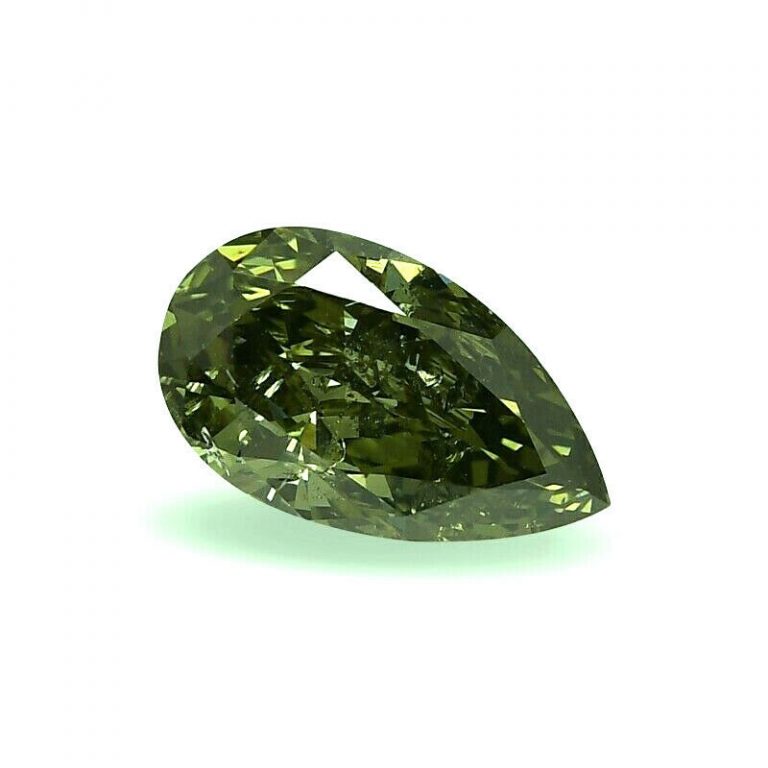 Chameleon Diamond 2.04ct Natural Loose Fancy Green Color Diamond GIA ...