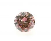 Argyle 0.20ct Natural Loose Fancy Orangy Pink Color Diamond Round PC2 VS1